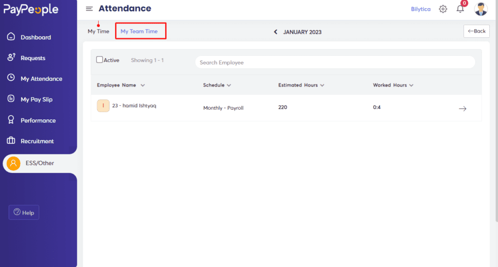 Timesheets - PayPeople - HR Payroll HRMS Attendance Software in Lahore ...