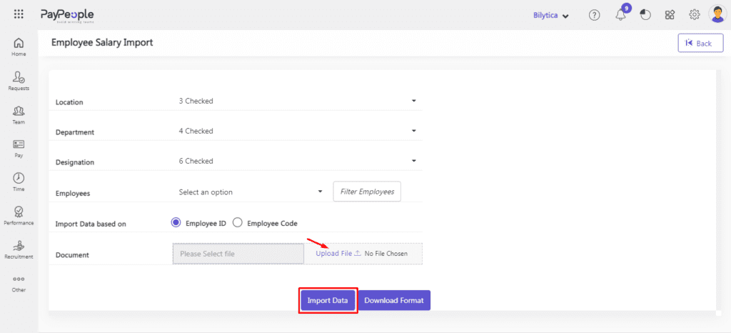 Payroll Setting - Paypeople.pk