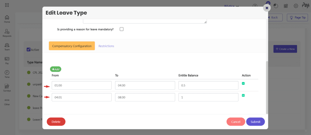 Leave Management - Paypeople.pk