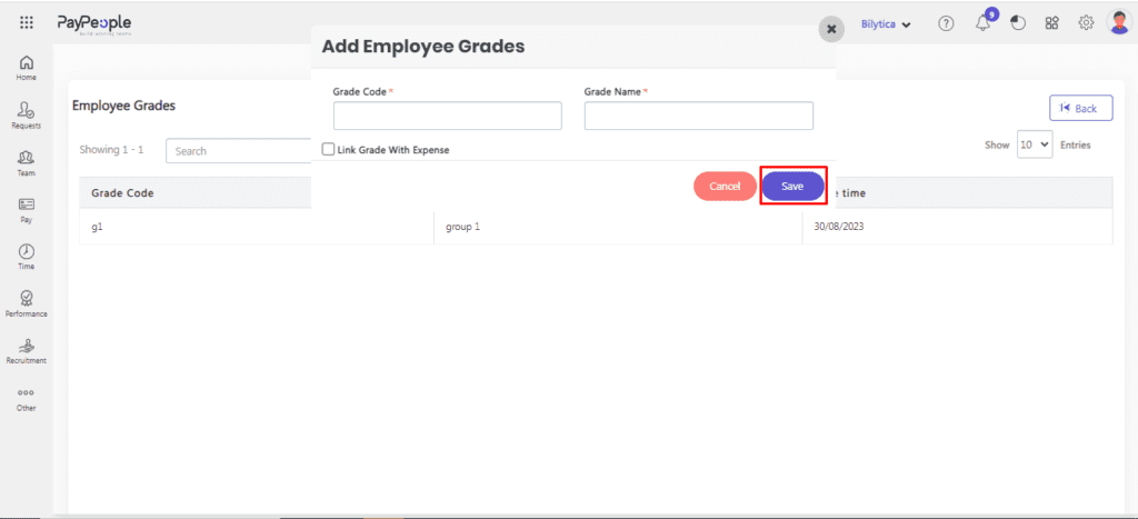 Organizational Setup - Paypeople.pk
