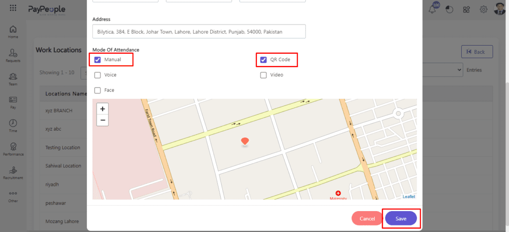 Employee Tracking - Paypeople.pk