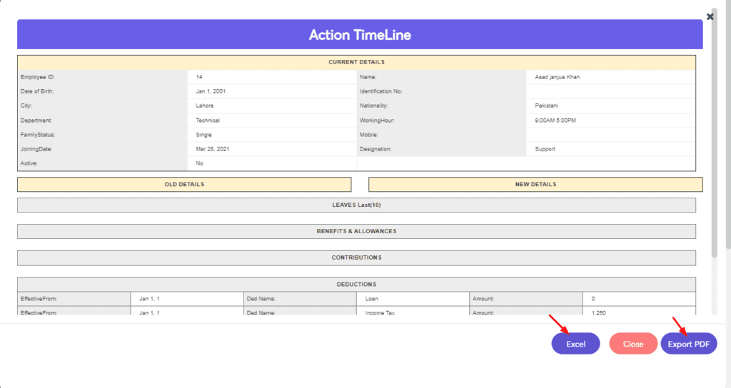 Employee OverView Reports - PayPeople - HR Payroll HRMS Attendance ...