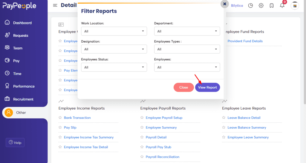 Employee OverView Reports - PayPeople - HR Payroll HRMS Attendance ...