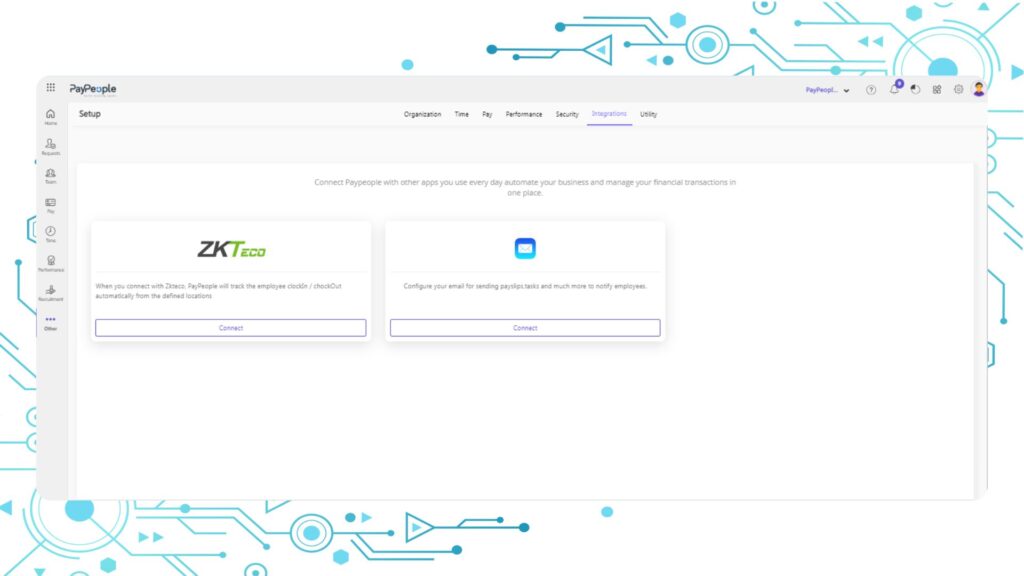 Biometrics Device Integration - Paypeople.pk